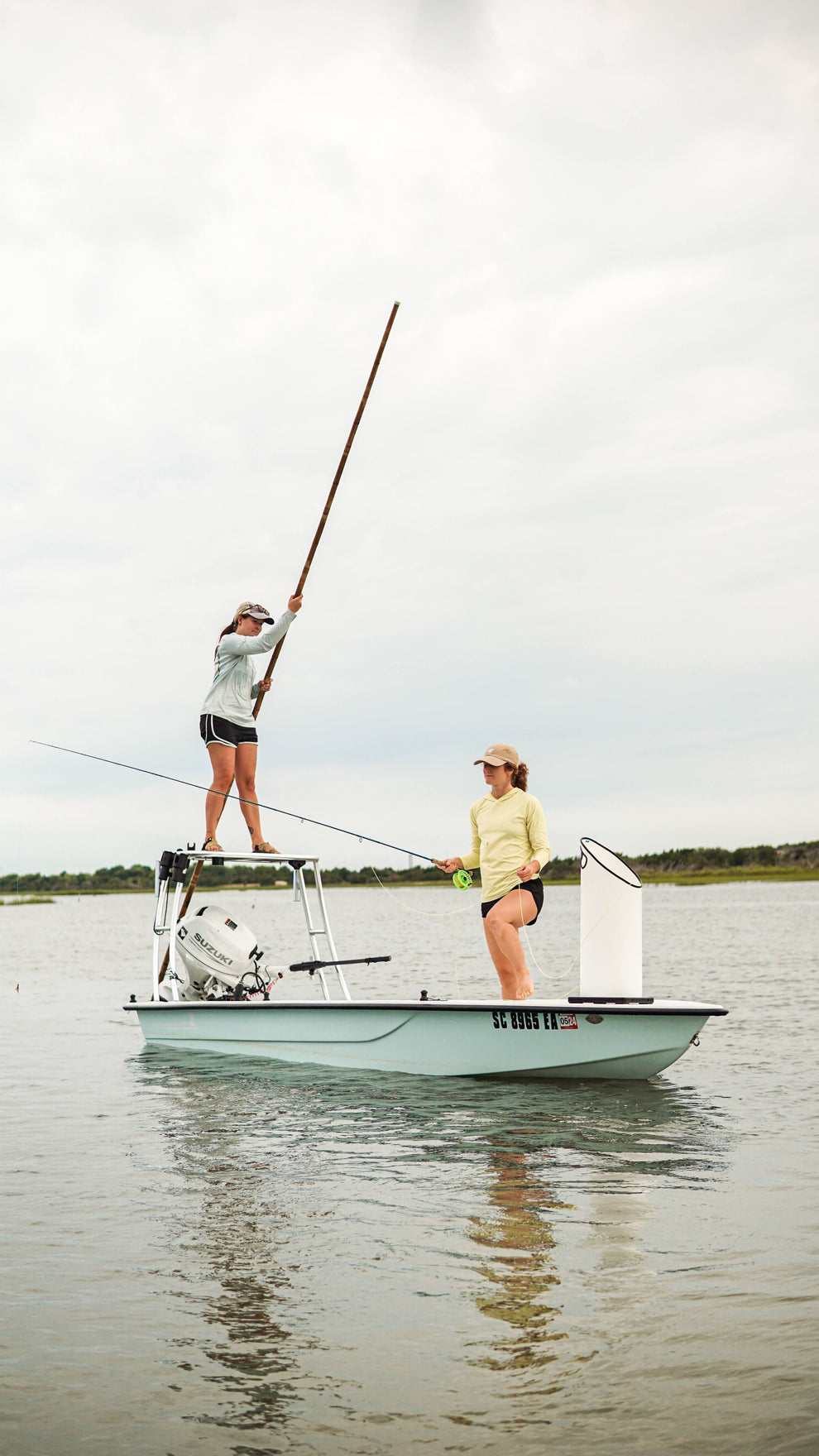 Bamboo Push Pole – Shell Bottom Supply LLC